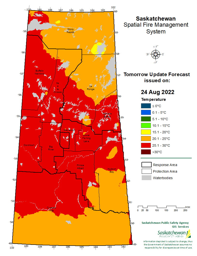 WX TOMORROW UPDATE VALID FOR 2022-08-25